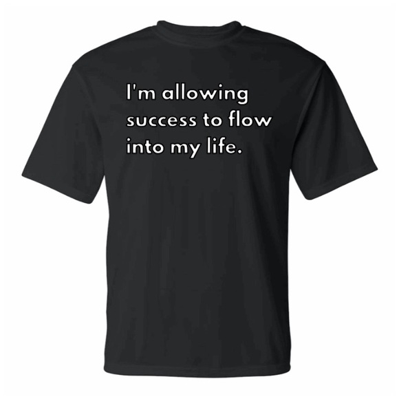 Hand Crafted | Shirts | Im Allowing Success To Flow Into My Life ...